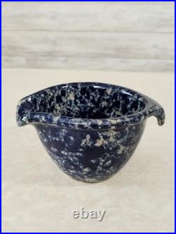 Bennington Pottery Lot Blue Agate Glaze Crocks, Mugs, Pouring Bowl, Cup ...