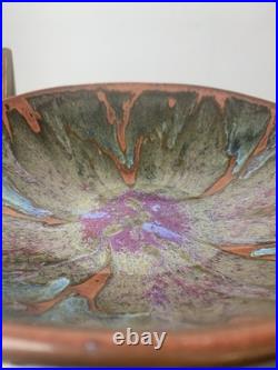 Vtg. Studio Earthenware Signed Potters Brown Candy Wrap Pottery ...